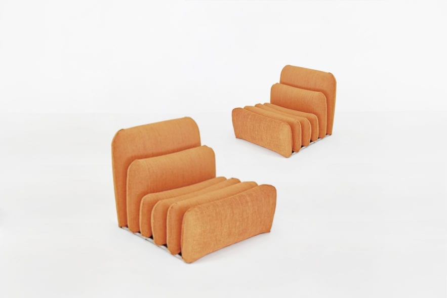 Joe Colombo pair of armchairs | Side Gallery Joe Colombo pair of armchairs | Side Gallery